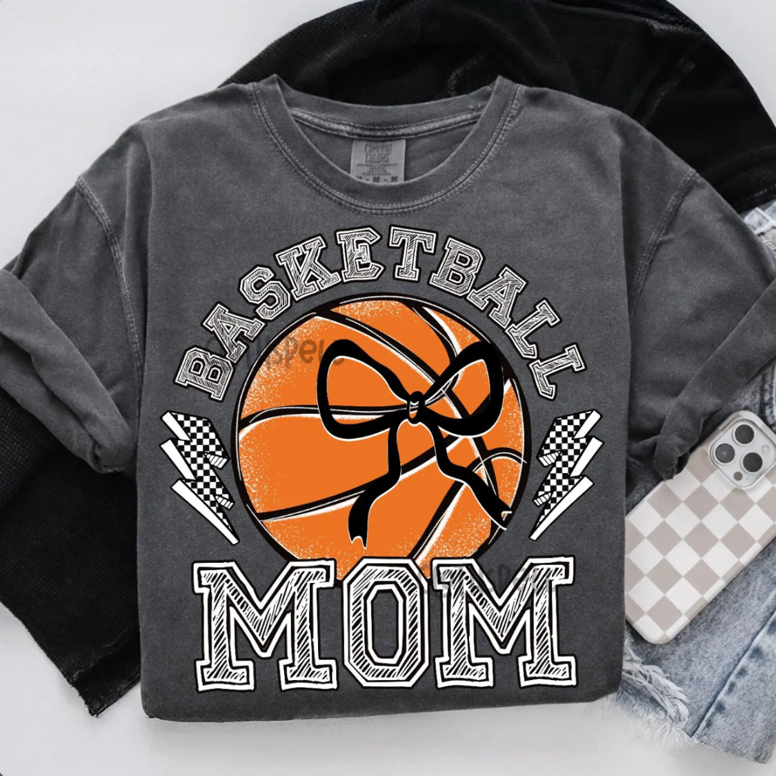 BASKETBALL MOM - DTF TRANSFER – Our Little Tribe Transfers