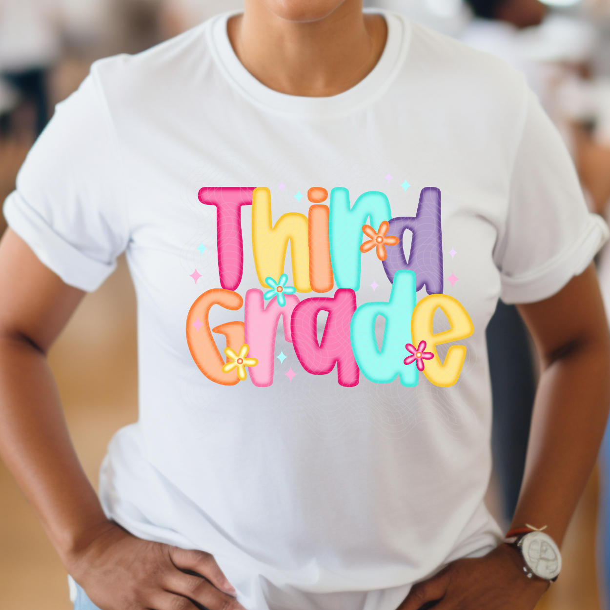 THIRD GRADE BRIGHT - DTF TRANSFER – Our Little Tribe Transfers