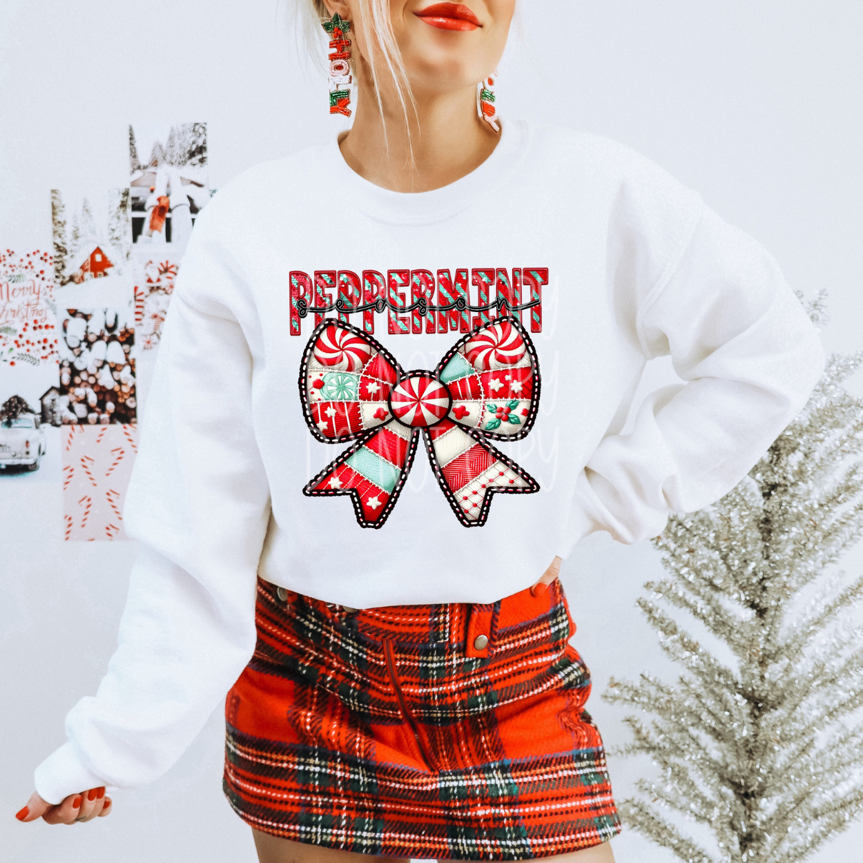 PEPPERMINT SEASON - DTF TRANSFER – Our Little Tribe Transfers